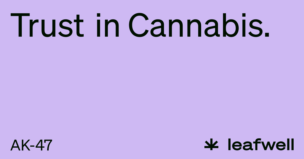 AK-47 Marijuana Strain